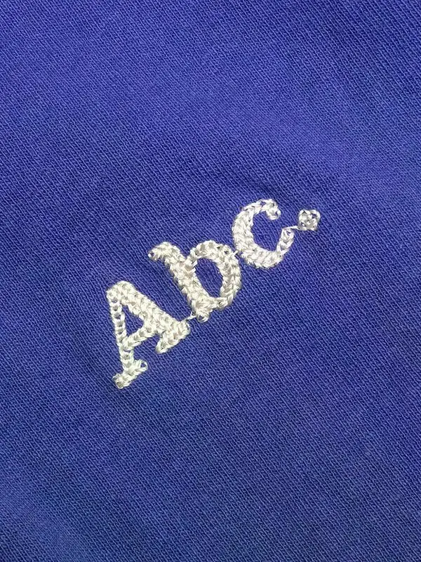 ADVISORY BOARD CRYSTALS Logo-patch Trousers - Blue