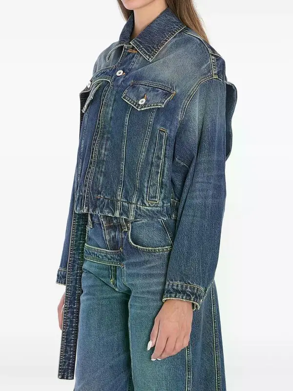JEAN PAUL GAULTIER Denim Strap Jacket