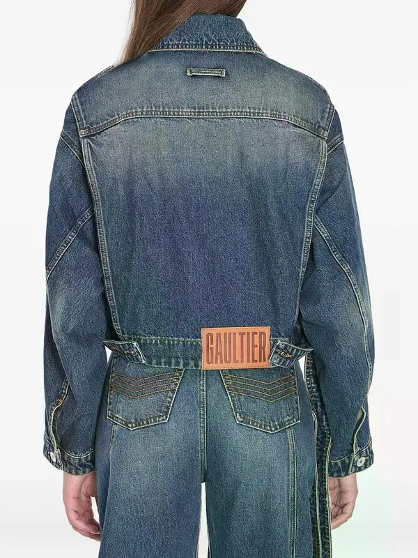JEAN PAUL GAULTIER Denim Strap Jacket