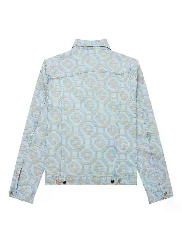 Casablanca Monogram-jacquard Denim Jacket
