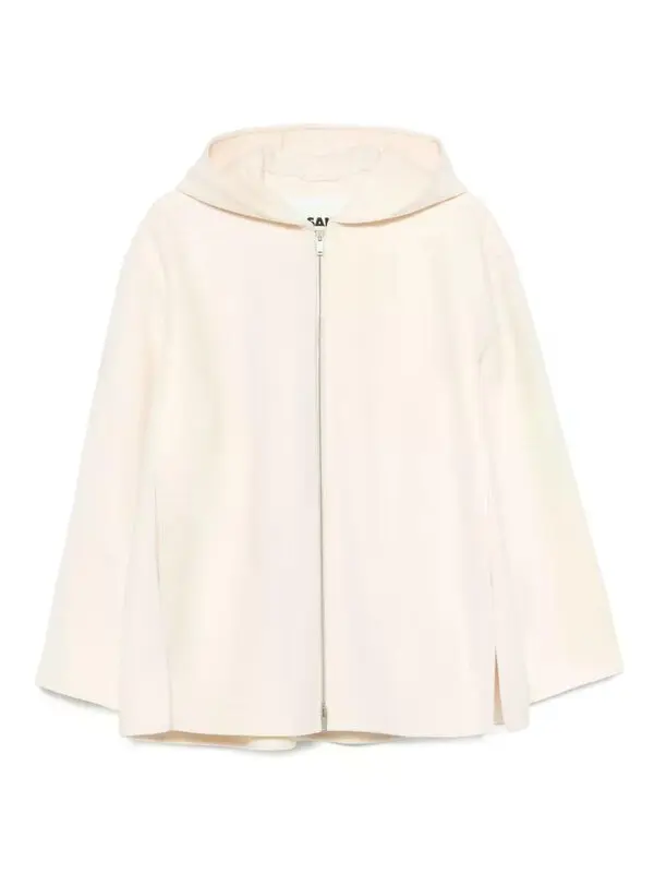 JIL SANDER Hooded Zip-front Jacket