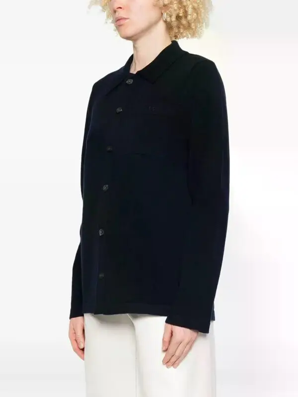 A.p.c. Buttoned Wool Jacket