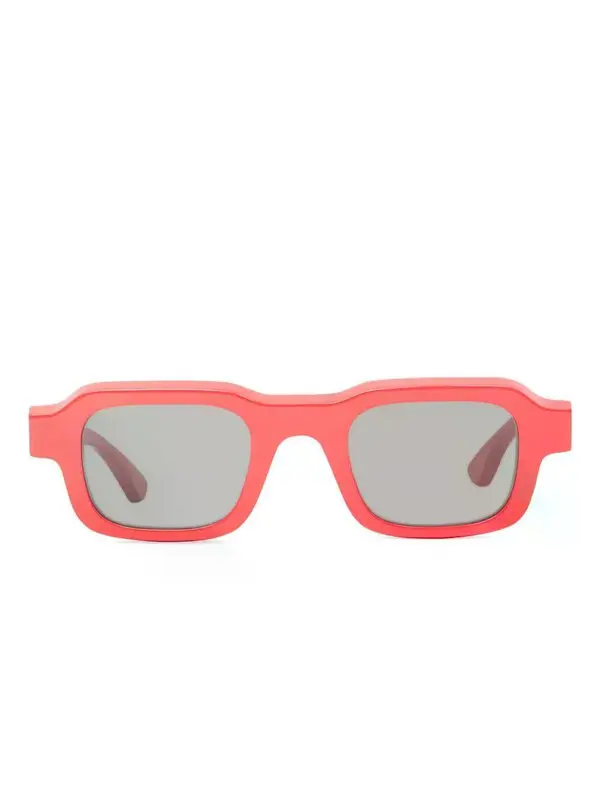 Thierry Lasry Flexxxy Rectangle Sunglasses - Red
