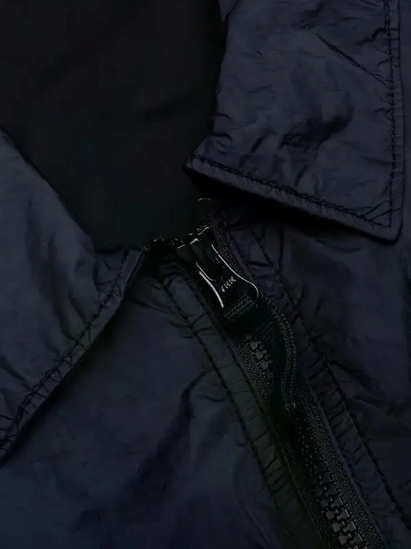 Stone Island Zip-fastening Patch-pocket Overshirt