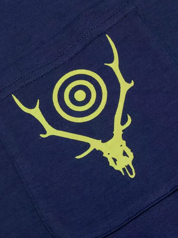 SOUTH2 WEST8 Deer-skull Pocket T-shirt