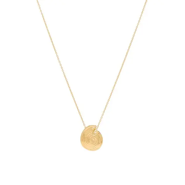 MISSOMA Spiral Mini Pendant Necklace - Gold