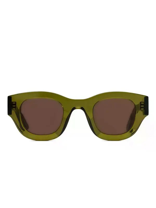 Thierry Lasry Autocracy 390 Rectangle-frame Sunglasses - Green