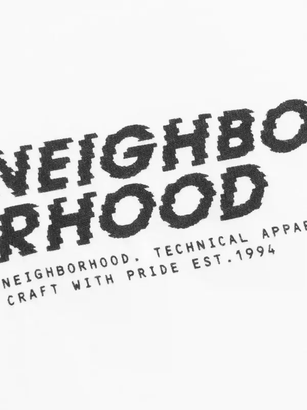 NEIGHBORHOOD Glitch-print T-shirt
