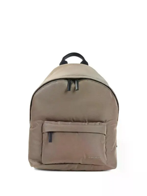 Givenchy Logo-plaque Backpack - Neutrals