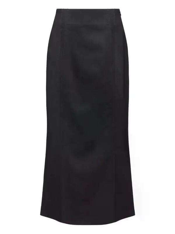 MAISON MARGIELA Back-slit Midi Skirt