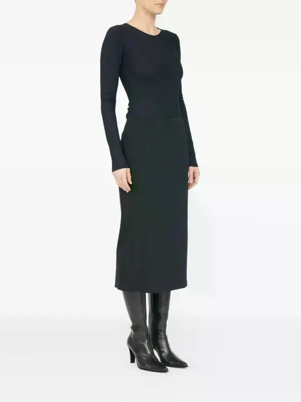 MAISON MARGIELA Back-slit Midi Skirt