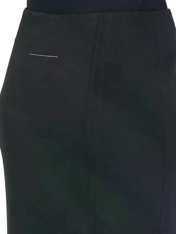 MAISON MARGIELA Back-slit Midi Skirt