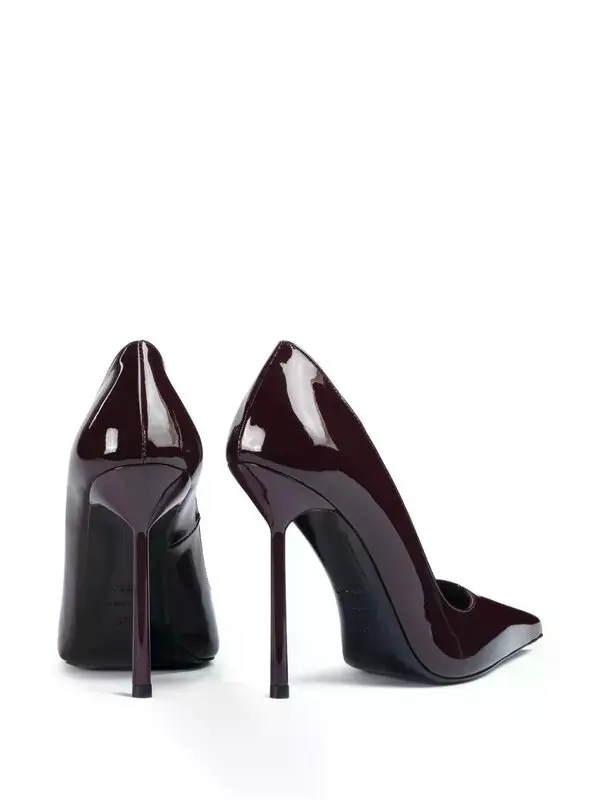 LE SILLA 120mm Bella Patent-leather Pointed-toe Pumps