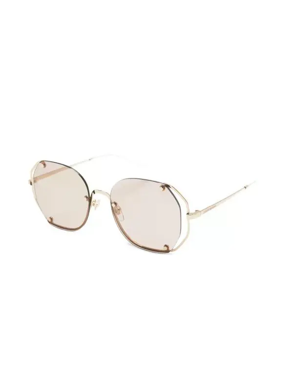 Emporio Armani Geometric-frame Sunglasses