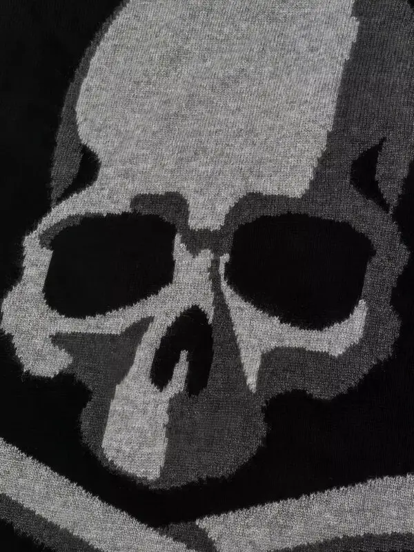 MASTERMIND WORLD Skull Intarsia-knit Sweater