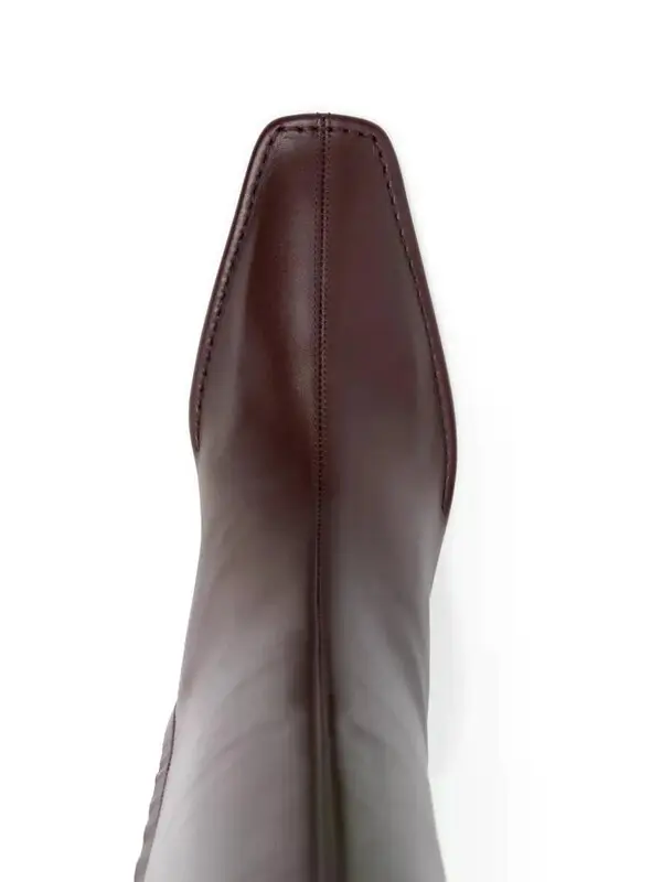 MUGLER 70mm Pointed-toe Leather Boots