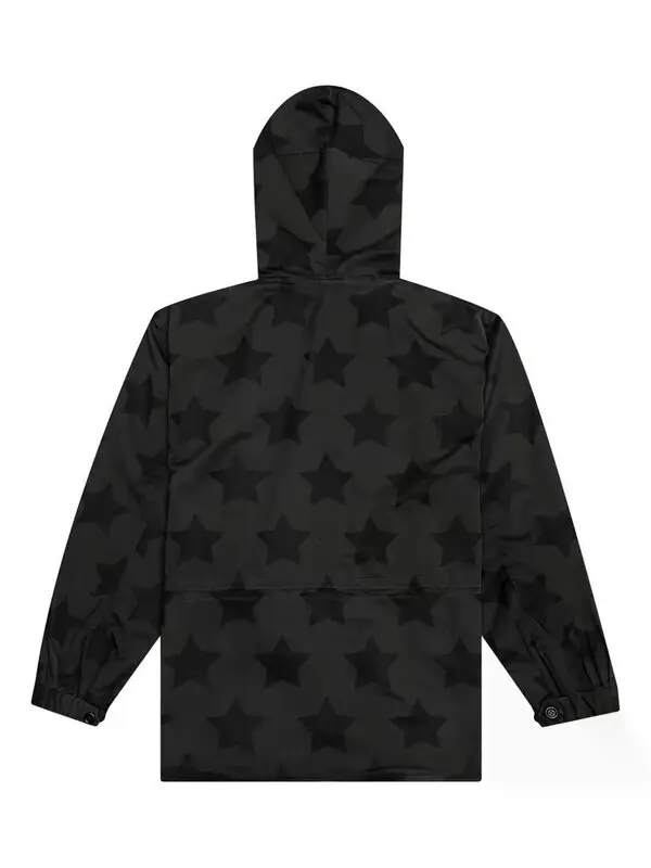 AWAKE NY Star Print Hooded Jacket