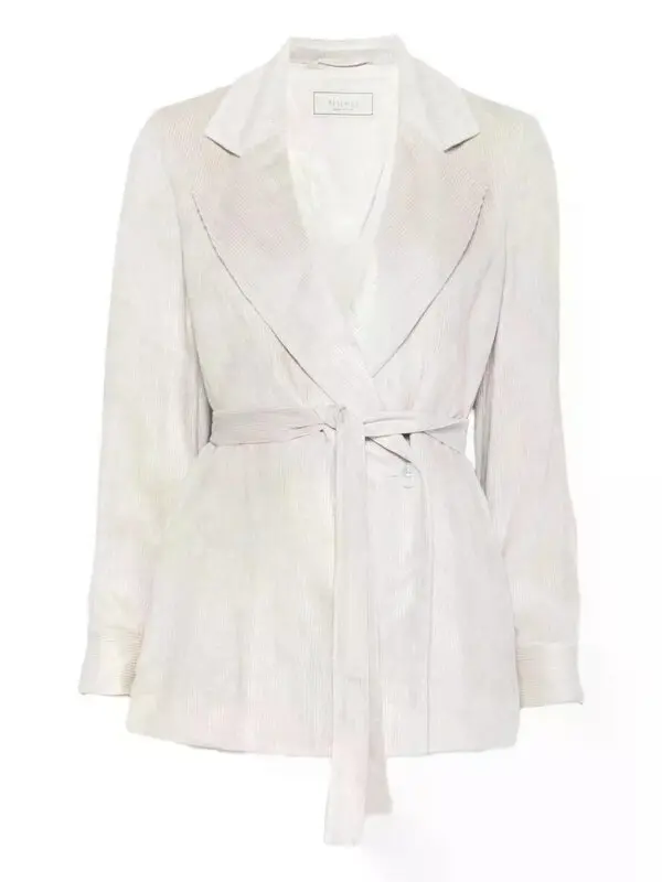 Peserico Belted Fitted Jacket