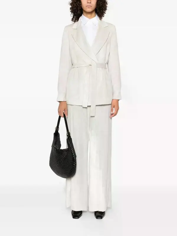 Peserico Belted Fitted Jacket