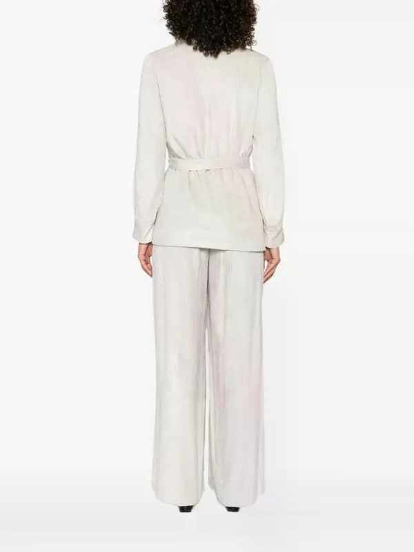 Peserico Belted Fitted Jacket
