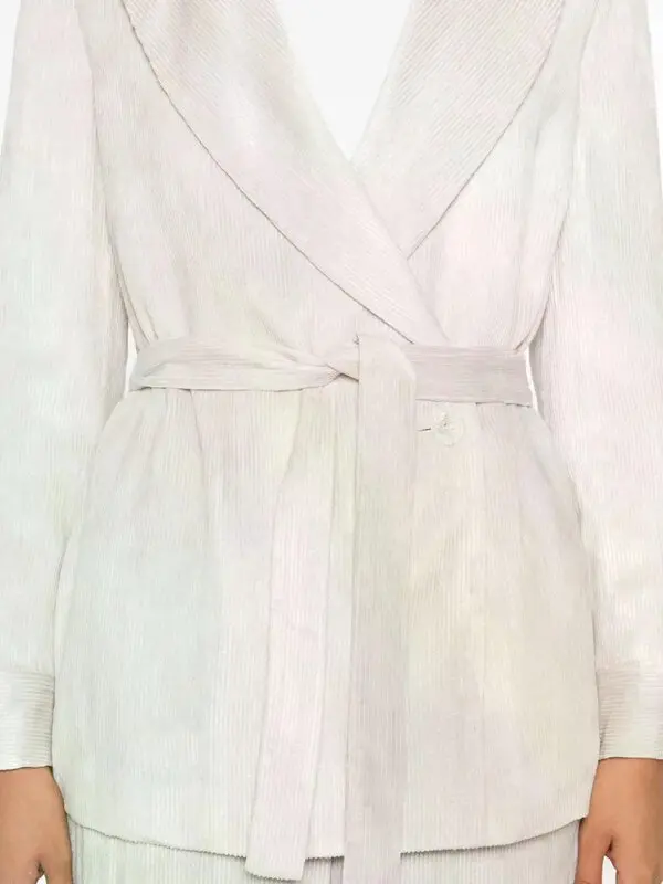 Peserico Belted Fitted Jacket
