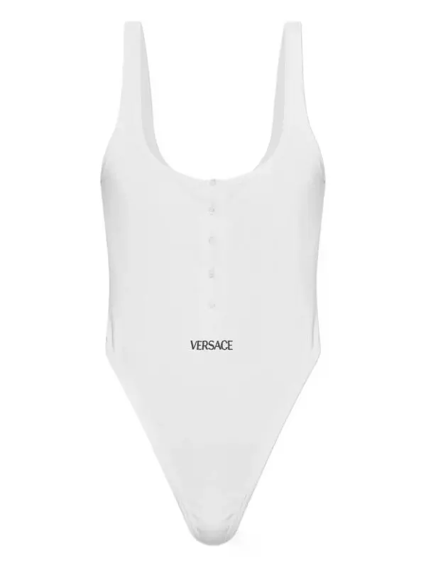 Versace Button-front Cotton Body