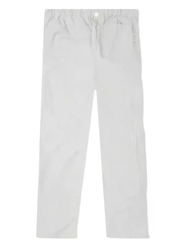 ADVISORY BOARD CRYSTALS Buckle-fastening Embroidered Trousers