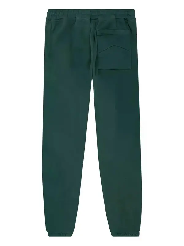 Rhude Terry Embroidered Drawstring Track Pants - Green