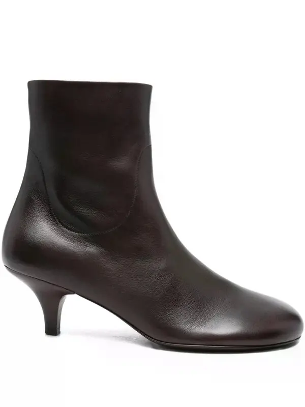 Marsèll Kitten-heel Leather Ankle Boots