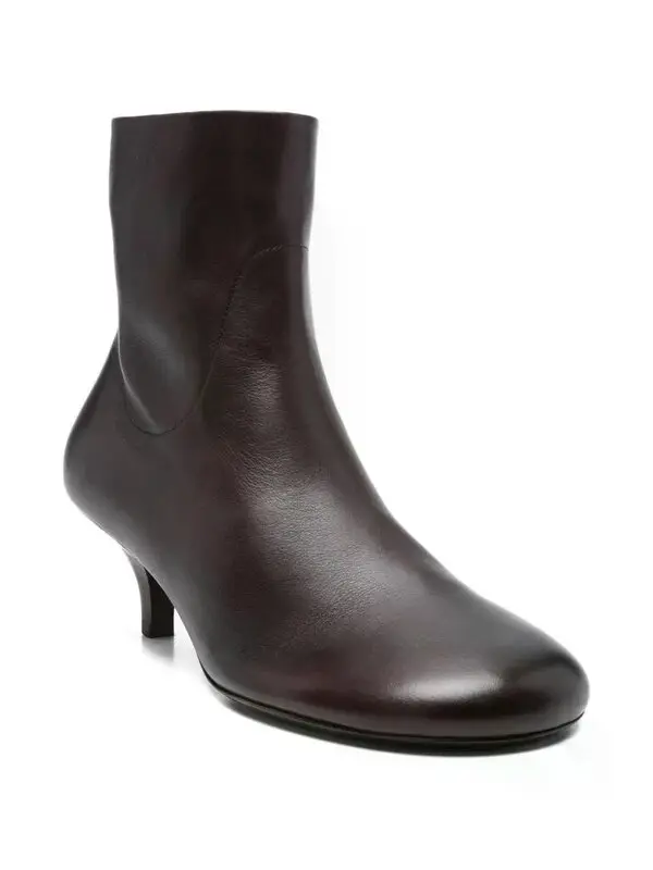Marsèll Kitten-heel Leather Ankle Boots