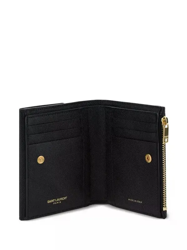 Saint Laurent Cassandre Leather Wallet