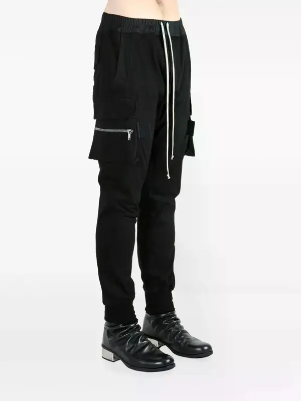 Rick Owens Zip-pocket Drawstring Trousers