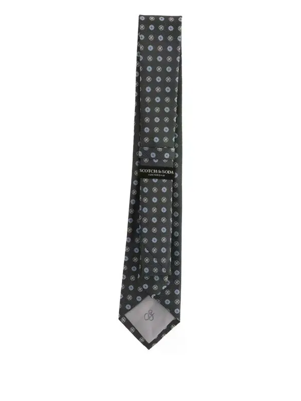 Scotch & Soda Floral-pattern Tie