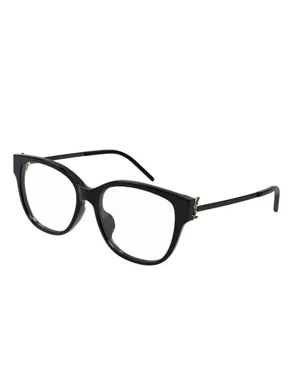 Saint Laurent Acetate Cat-eye Glasses - Black