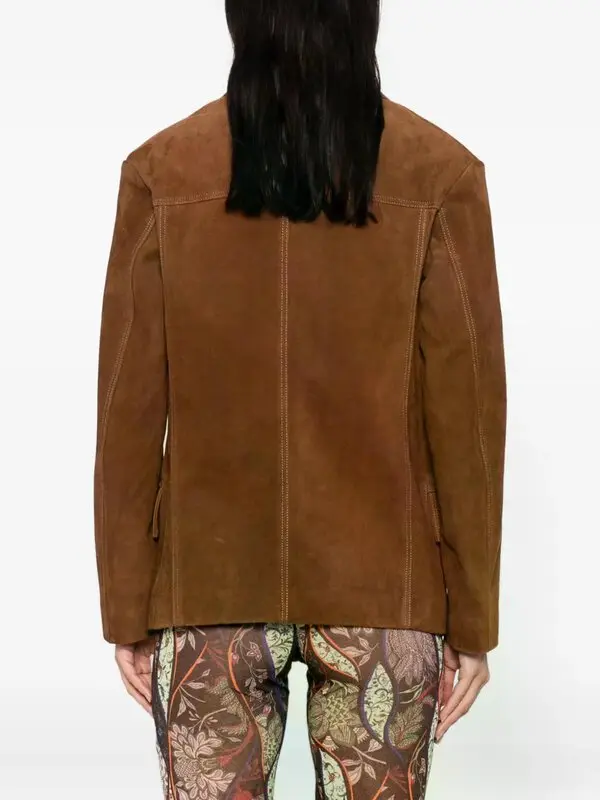 SIEDRES Button-up Jacket With Flap Pockets