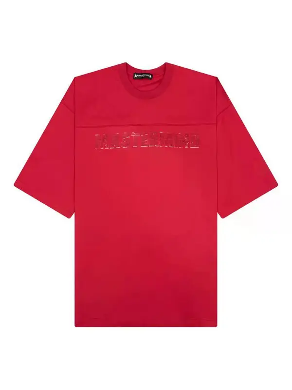 MASTERMIND WORLD Football Crew-neck T-shirt - Red