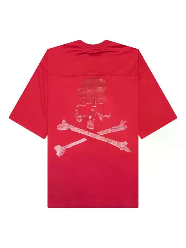 MASTERMIND WORLD Football Crew-neck T-shirt - Red