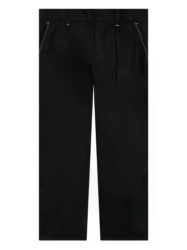AWAKE NY Contrast-stitching Trousers - Black