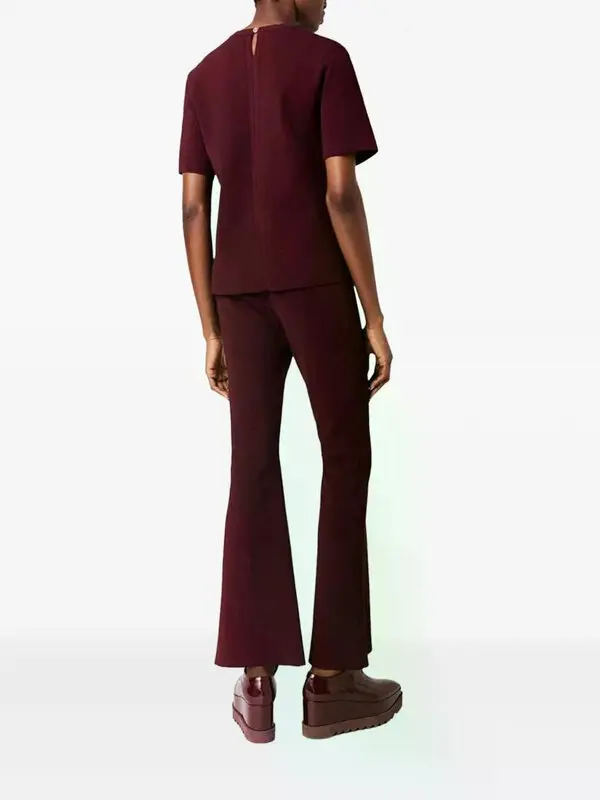 Stella McCartney Fine-knit Trousers - Red