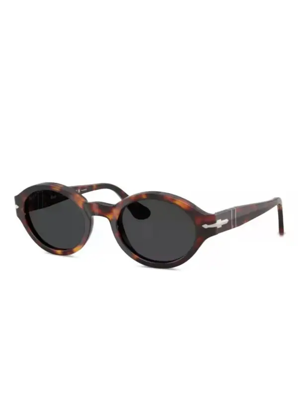 Persol Loris Tortoiseshell Round-frame Sunglasses - Brown