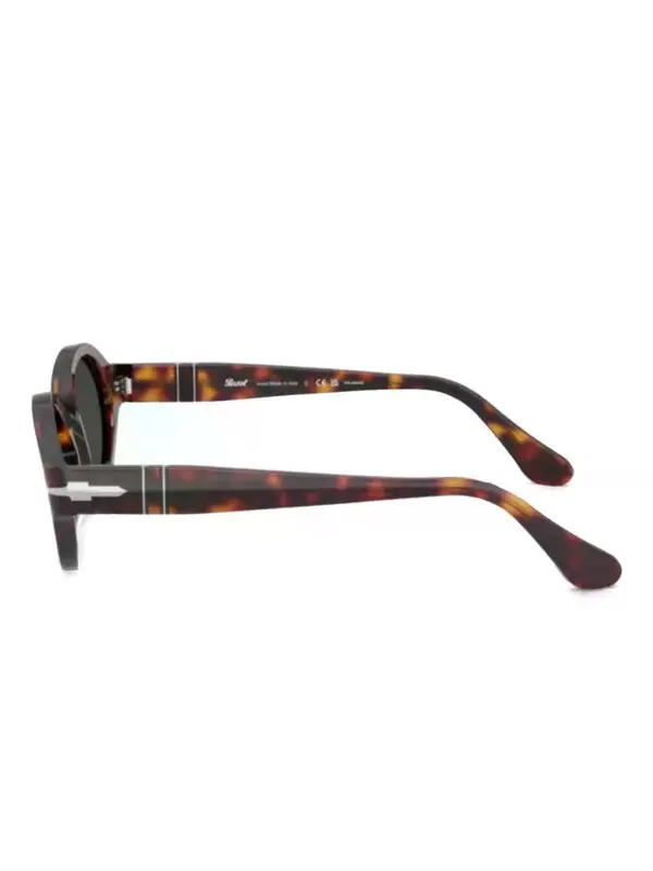 Persol Loris Tortoiseshell Round-frame Sunglasses