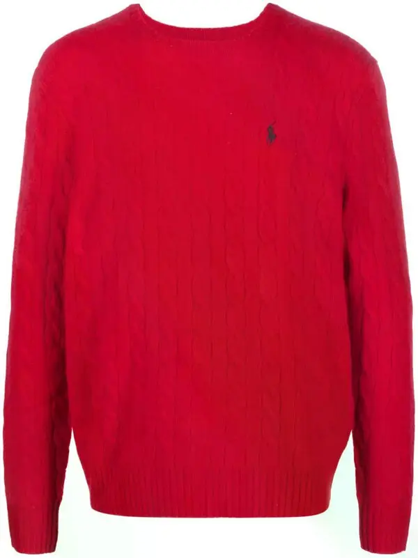 Polo Ralph Lauren Polo Pony Cashmere Jumper - Red