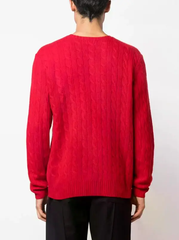 Polo Ralph Lauren Polo Pony Cashmere Jumper - Red