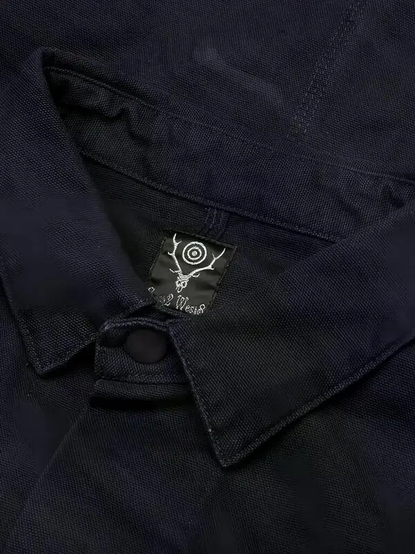 SOUTH2 WEST8 Button-up Jacket - Blue