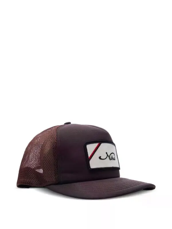 NEIGHBORHOOD Logo-patch Baseball Cap - Brown