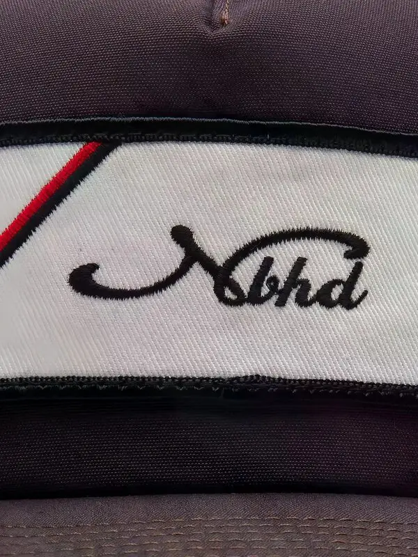 NEIGHBORHOOD Logo-patch Baseball Cap - Brown