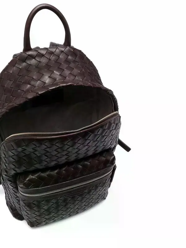 Officine Creative Interwoven-design Zip-fastening Backpack
