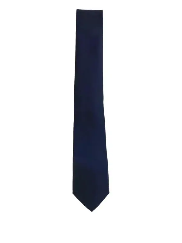 Scotch & Soda Logo-patch Tie - Blue