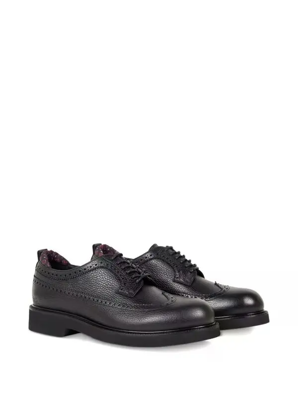 Etro Leather Brogue Derby Shoes