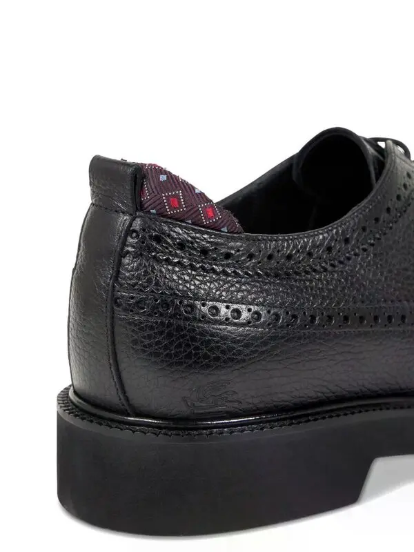 Etro Leather Brogue Derby Shoes